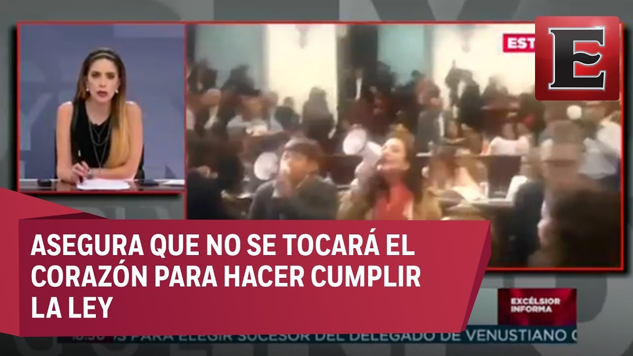 Fernando Zárate habla sobre el enfrentamiento en la ALDF - YouTube