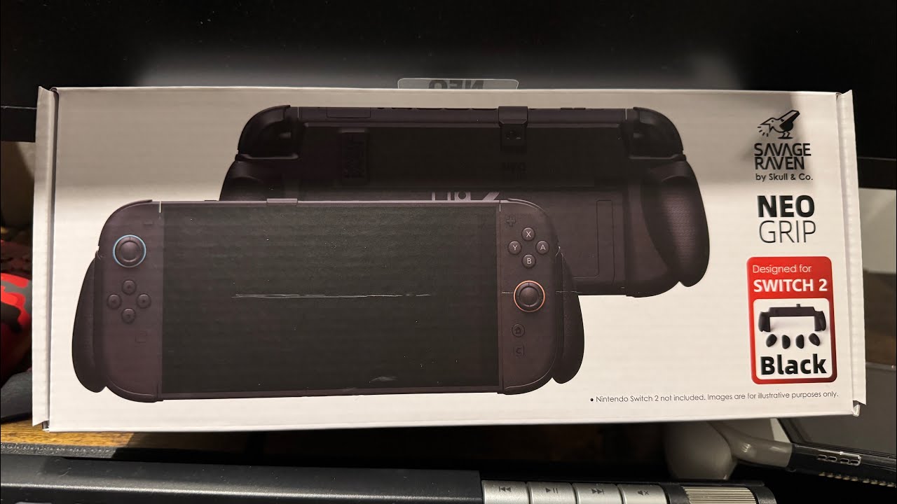 Skull n Co Neo Grip Nintendo Switch 2 Unboxing Pedorro - YouTube