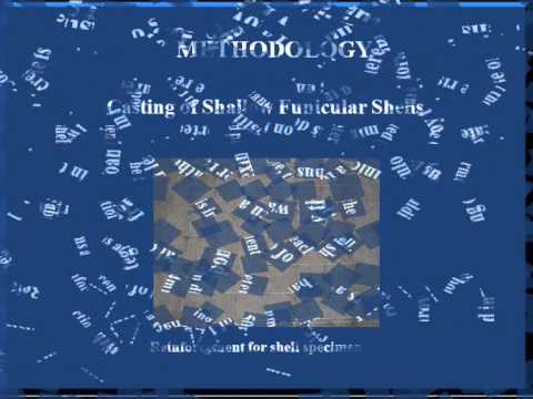 FUNICULAR SHELL-Experimental Study on Shallow Funicular Concrete Shells ...