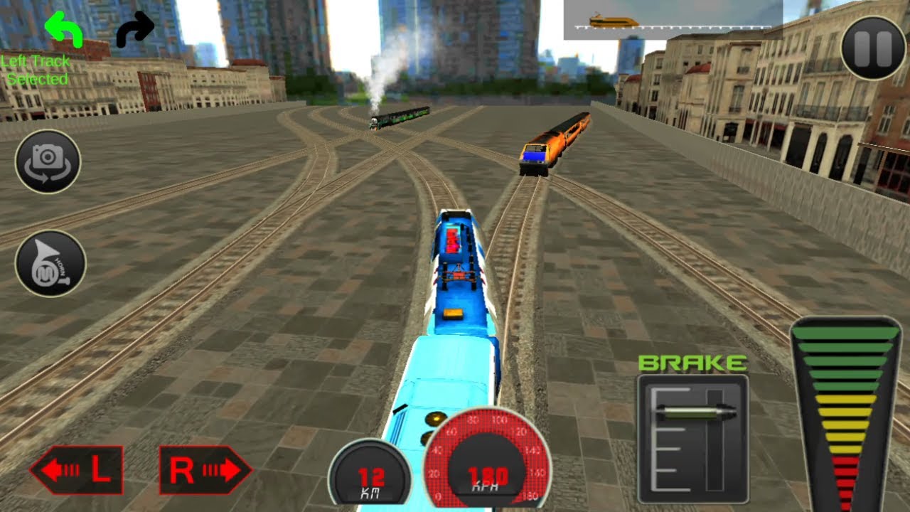 PERMAINAN KERETA API CEPAT HAMPIR TABRAKAN | IMAN GAMES - YouTube