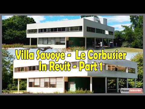 Villa Savoye | In Revit - Part 1