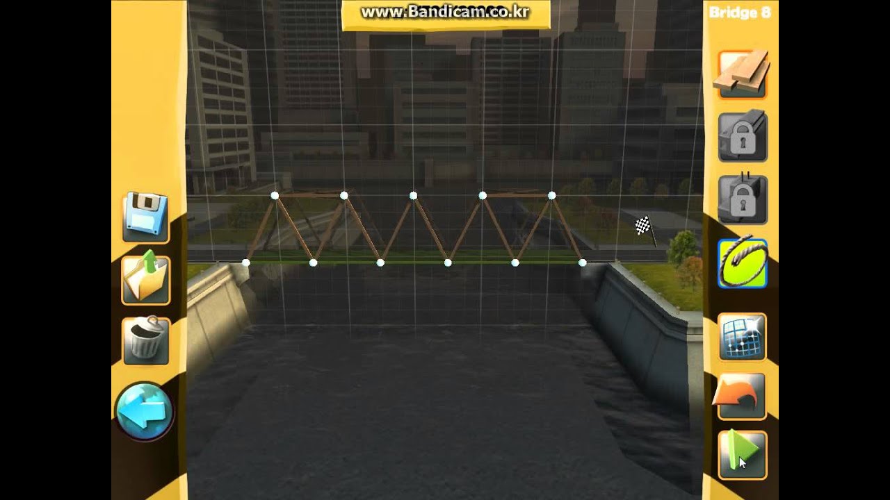 [Bridge Constructor] Central Mainland - Bridge 8 - YouTube
