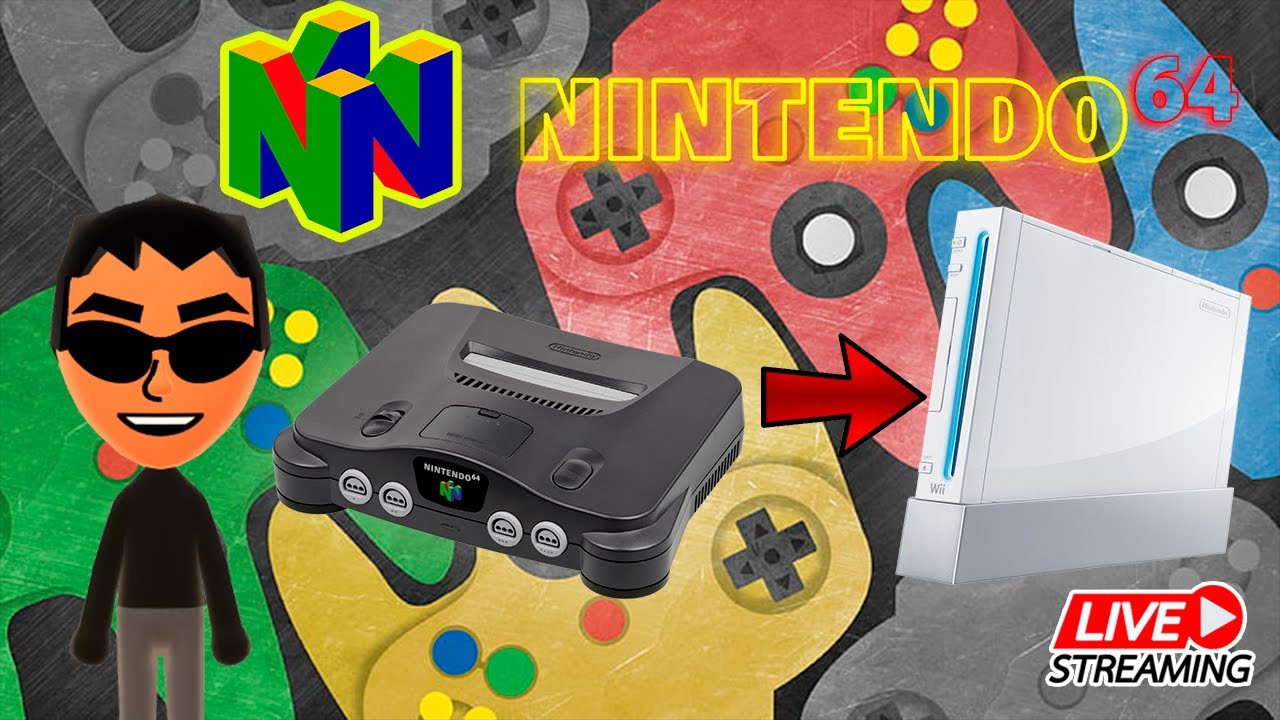 🔴 JUGANDO CLASICOS DE NINTENDO 64 EN NINTENDO WII - DIRECTO - YouTube