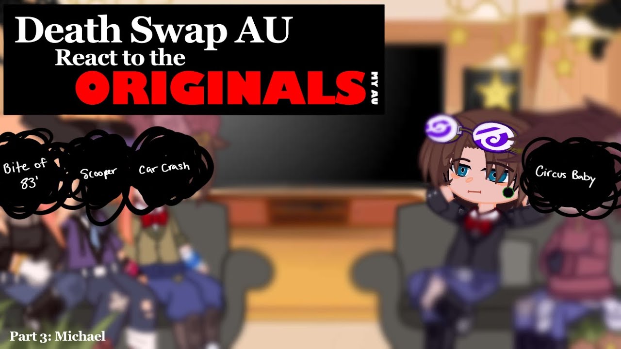 Death Swap AU Afton’s React to their Original AU // Michael // Part 3 ...