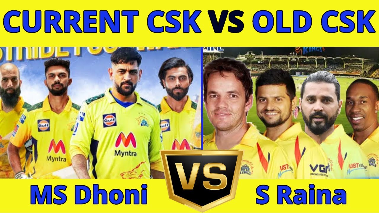 தமிழ் || Current CSK VS OLD CSK || MSD VS Raina || Cricket 24 || 10 ...