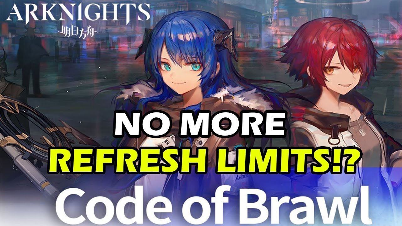 Arknights Code Of Brawl Event News & More! - YouTube