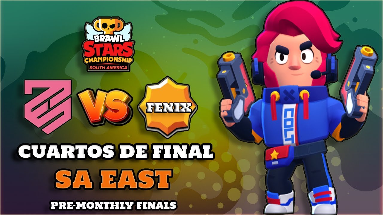 "ZEST VS FENIX" SA EAST PRE-MONTHLY FINALS MARZO | BRAWL STARS - YouTube