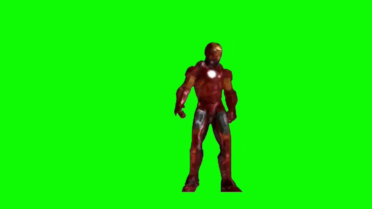 Green Screen Iron Man - YouTube