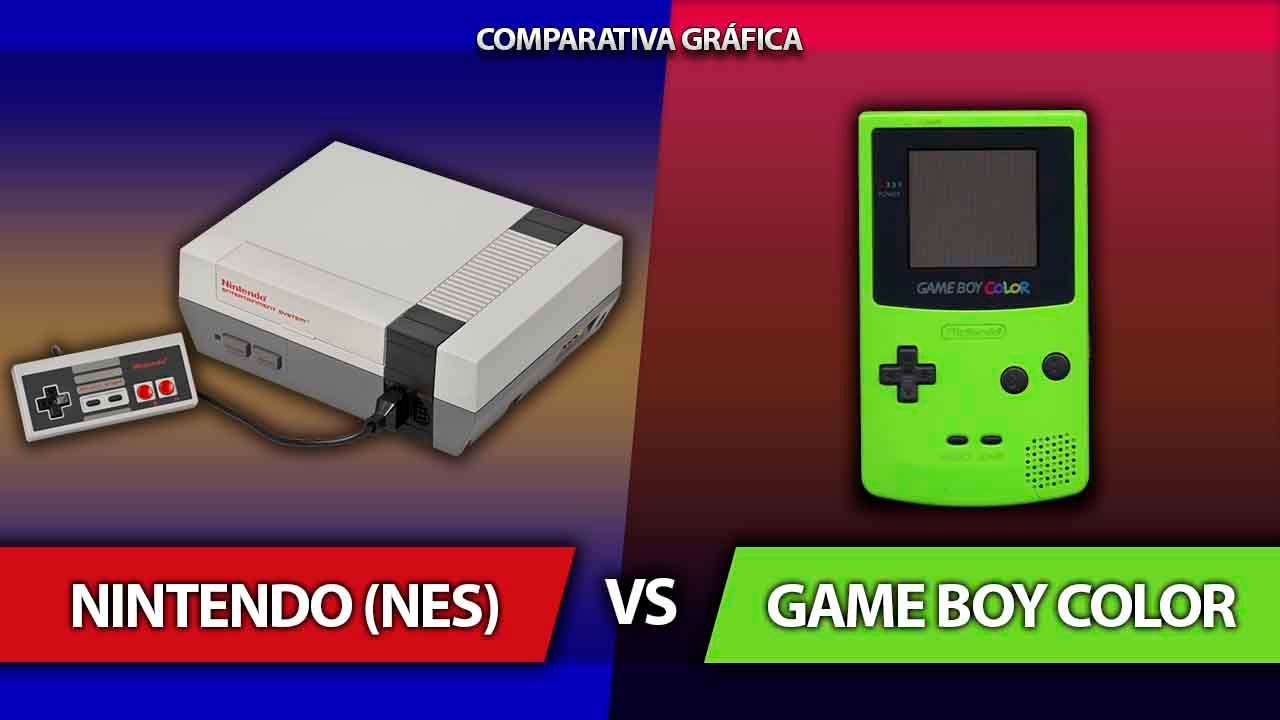 NES vs Game Boy Color | Comparativa Gráfica | No Commentary - YouTube