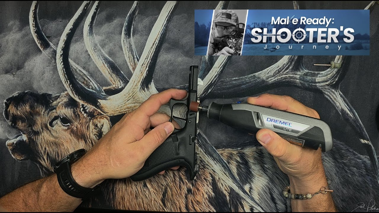 DIY Double Undercut Glock Trigger Guard - YouTube