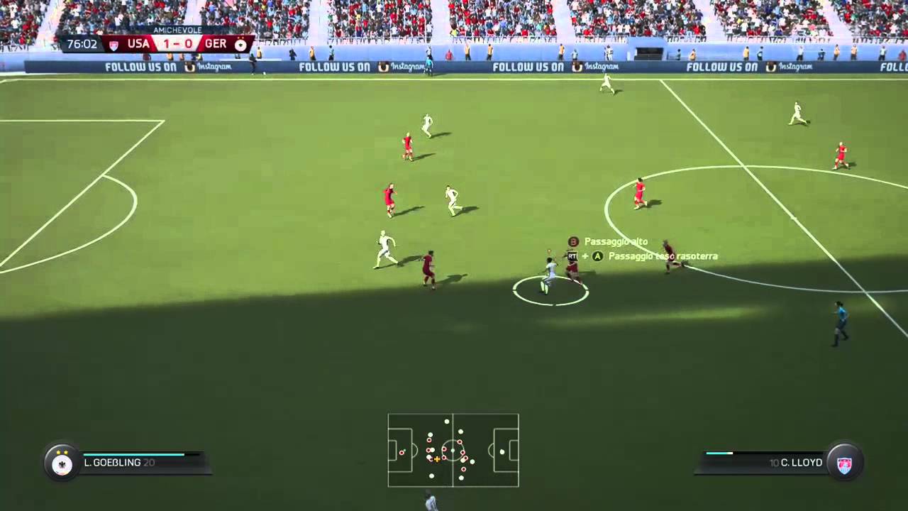 Fifa 16 Girl Match - YouTube
