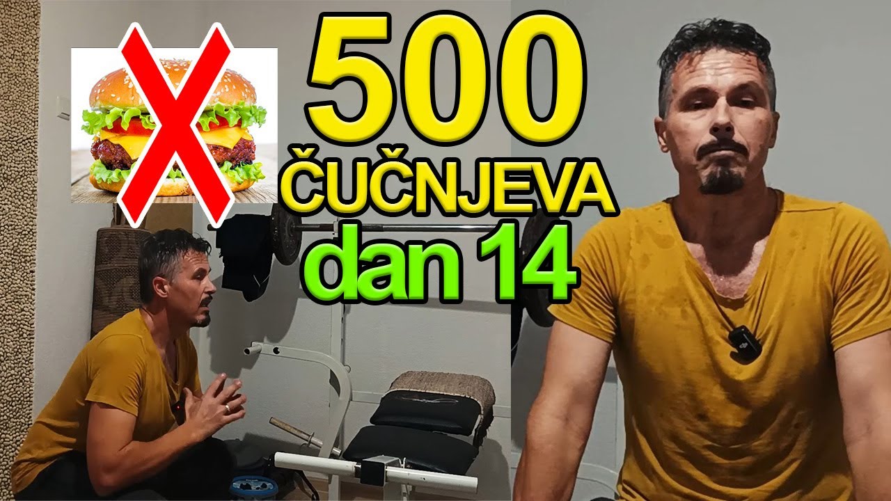 Odreknite Se Sendviča Od 1200 Kalorija [500 čučnjeva] - YouTube