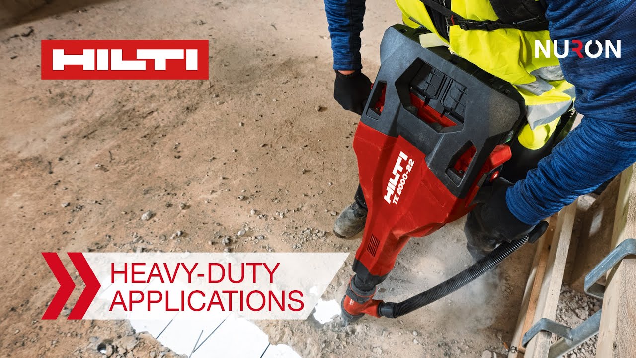 Hilti Nuron Cordless Power Tools High Performance for Heavy-Duty ...