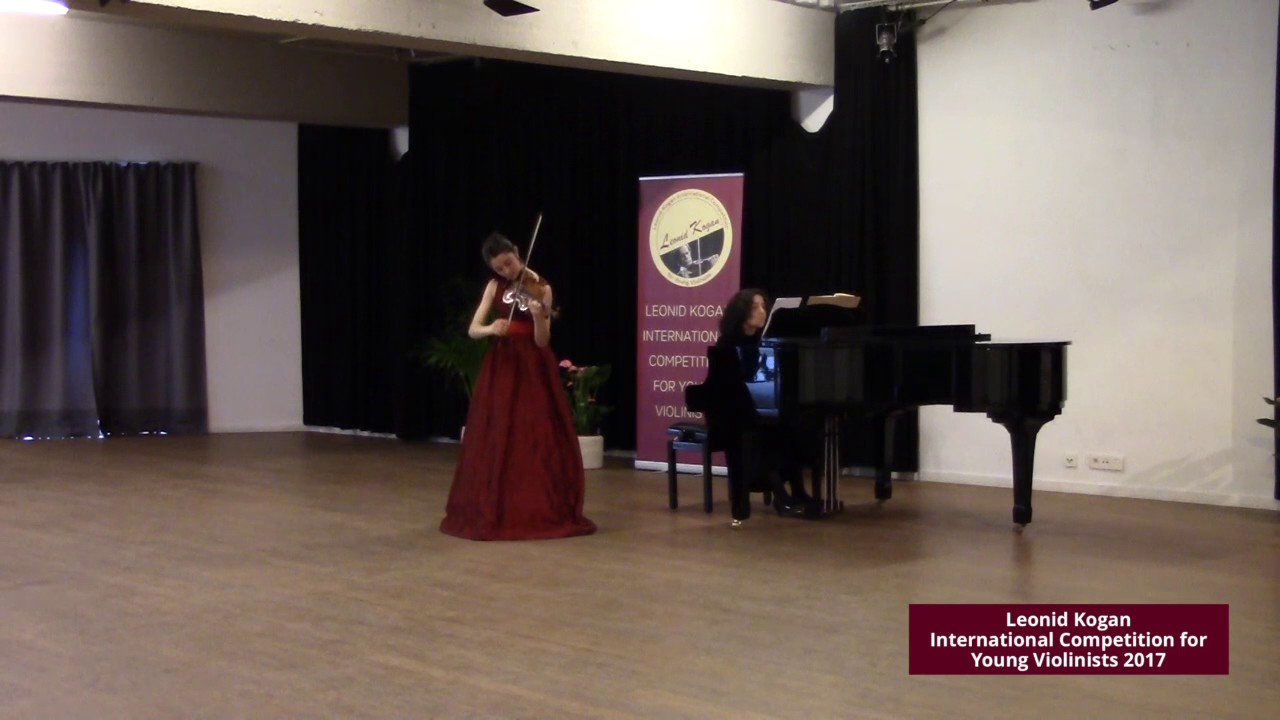 Maria Dueñas, Leonid Kogan International Competition 2017 - YouTube