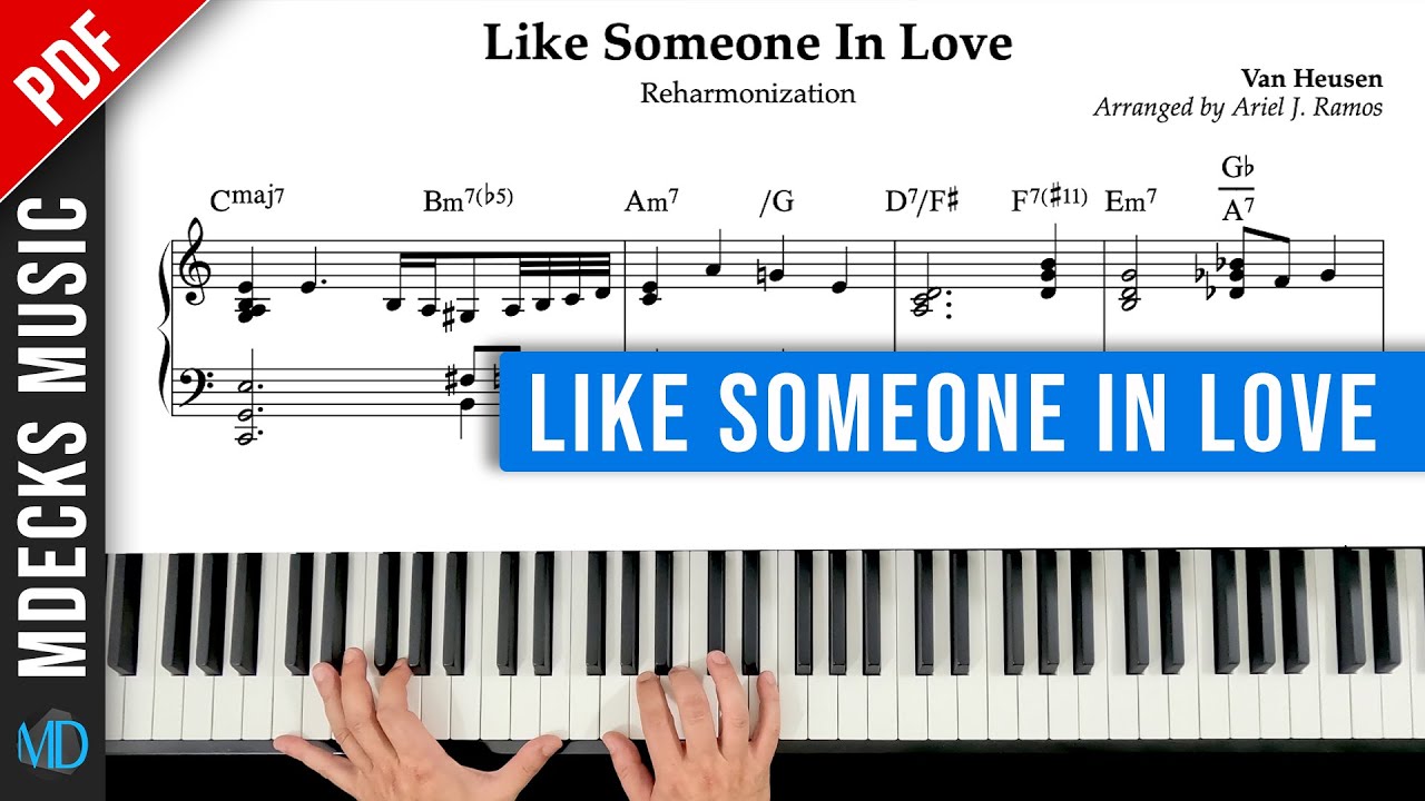 Like Someone In Love Sheet Music