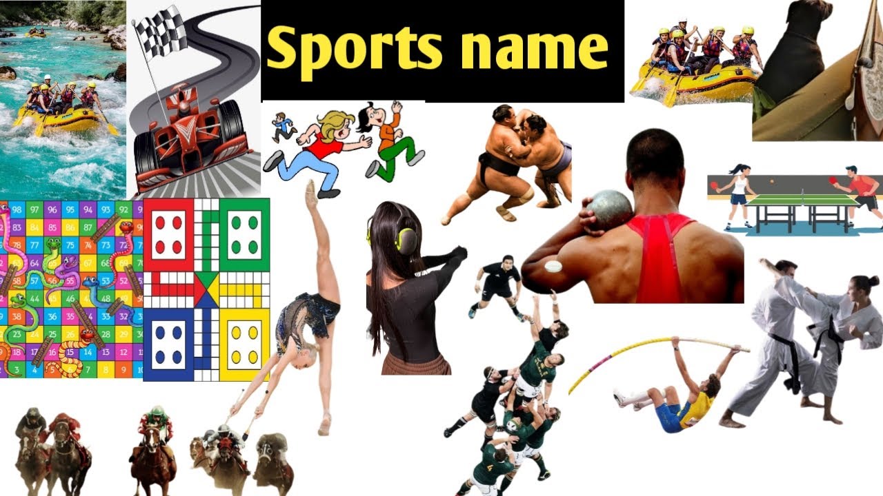 Sports name/games vocabulary/all sports name in English with picture/educational videos/ - YouTube