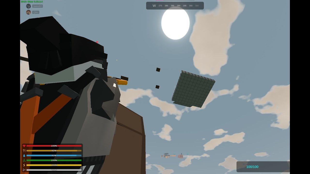 Unturned 10x10 sky base RAİD #unturned #unturnedraid - YouTube
