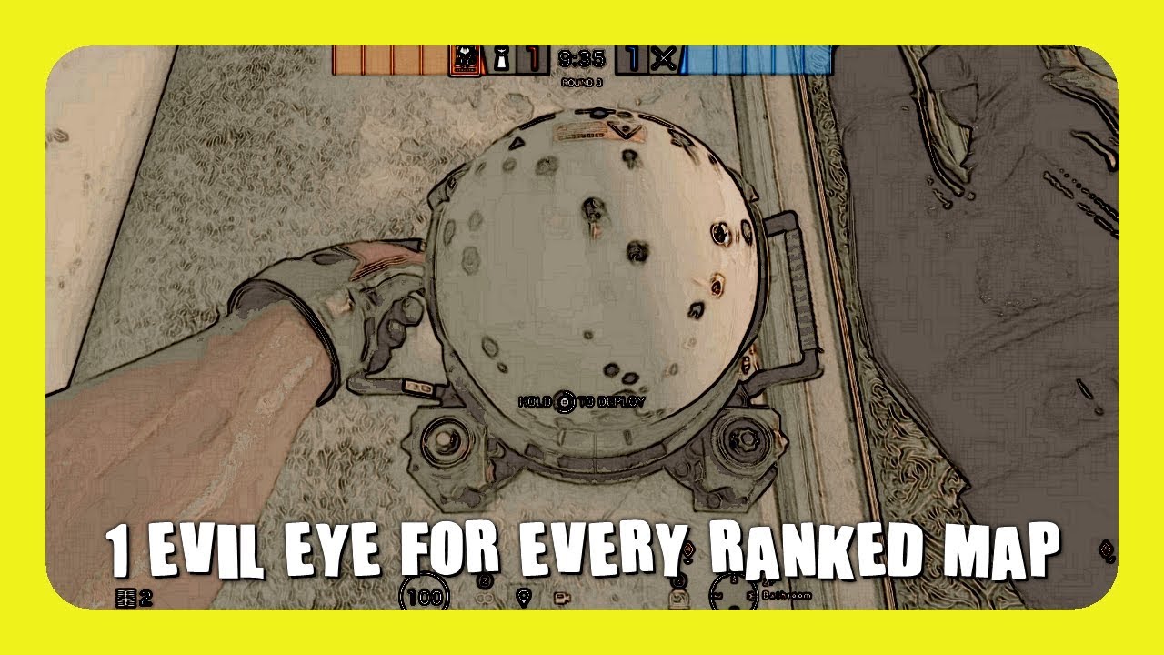 1 Evil Eye For Every Ranked Map - YouTube