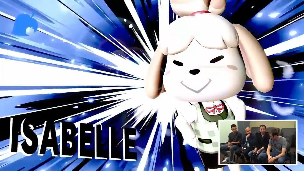 Isabelle Moveset - Super Smash Bros Ultimate - YouTube