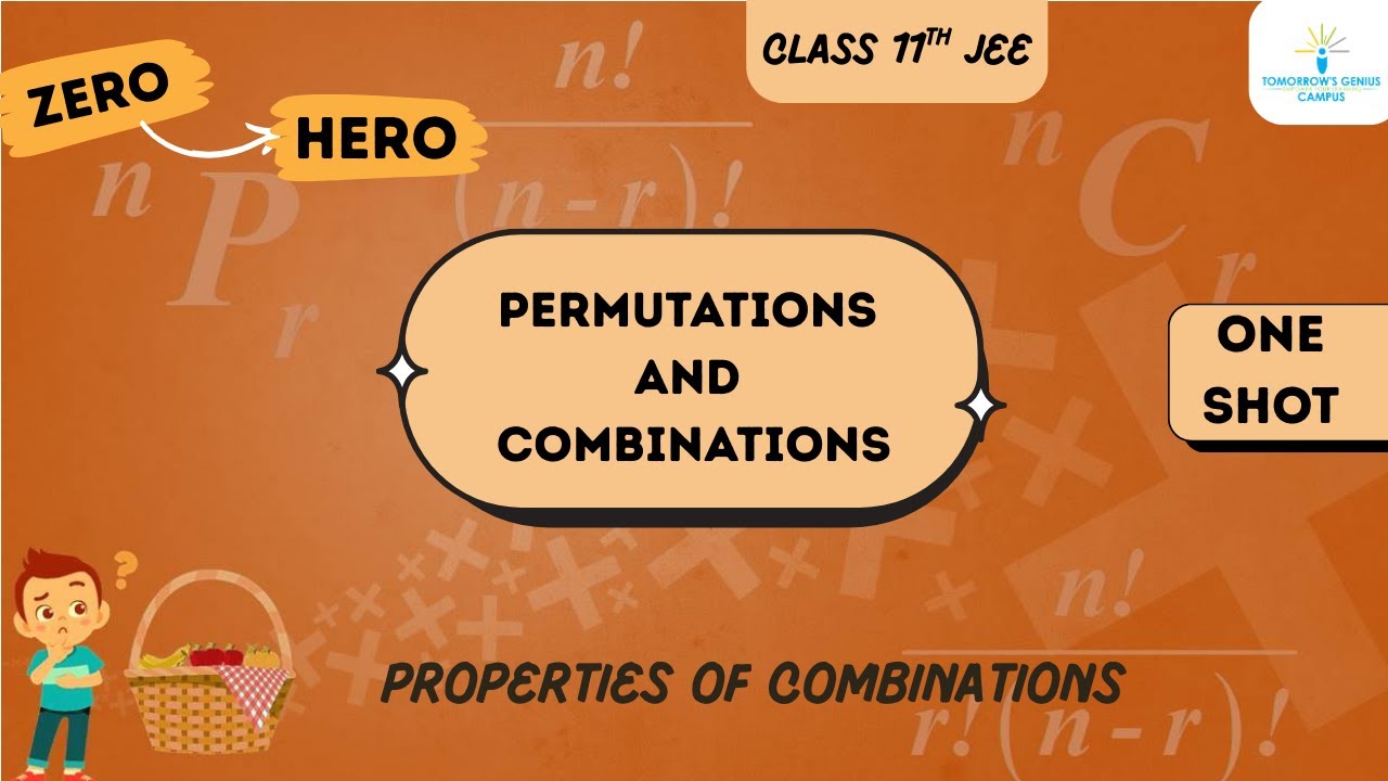 Master Combinations | nCr Properties for Class 11 & JEE Preparation ...
