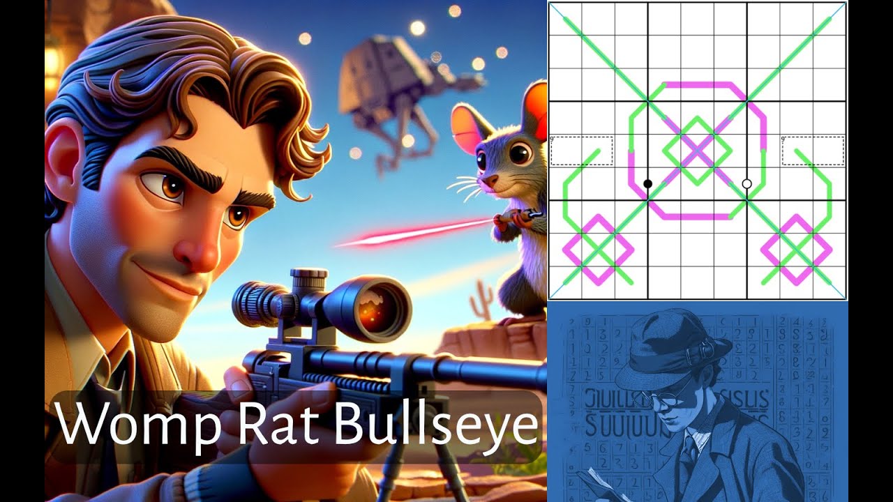 Womp Rat Bullseye: Sleuth in a Galaxy Far Far Away to Solve Sudoku? - YouTube