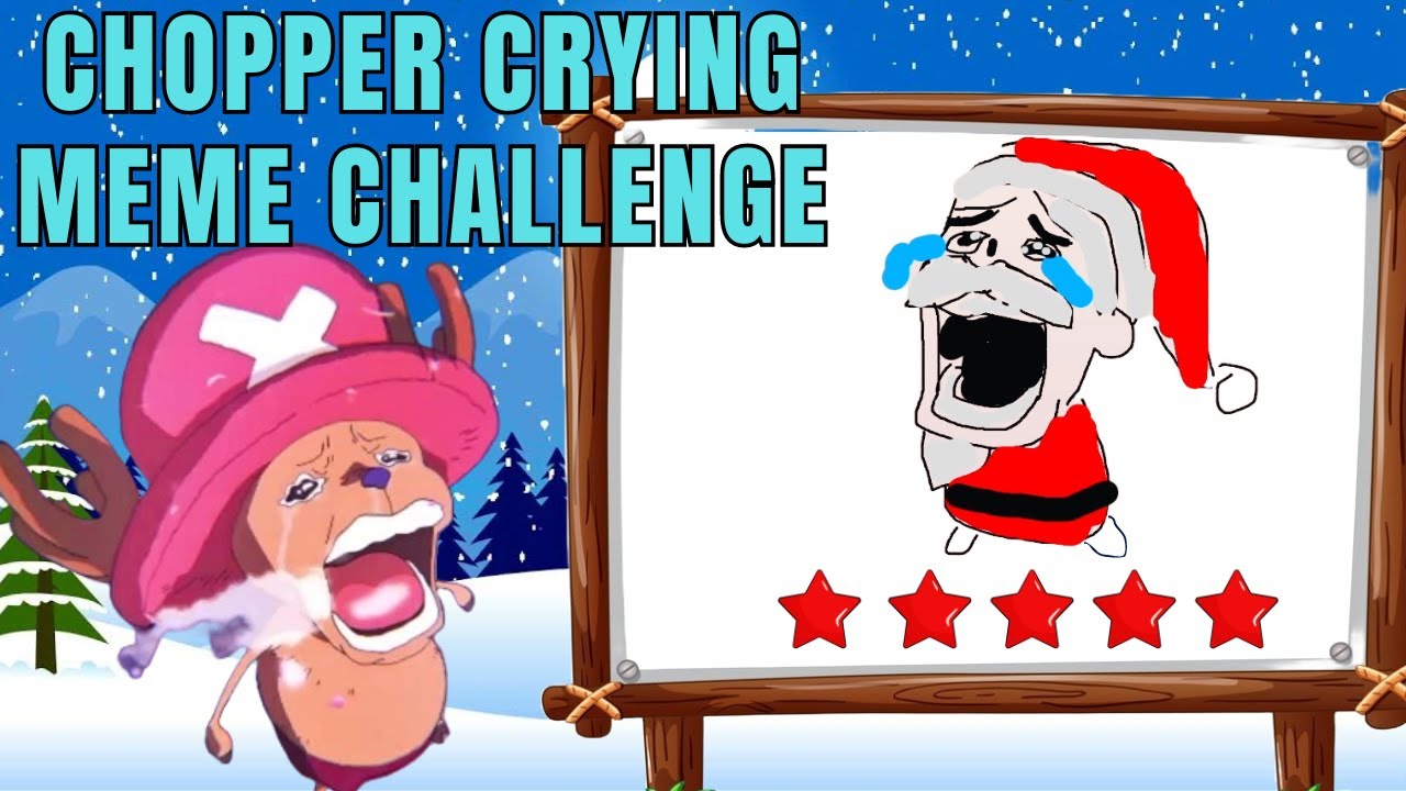 Roblox Speed Draw: Chopper Crying Meme Challenge - YouTube