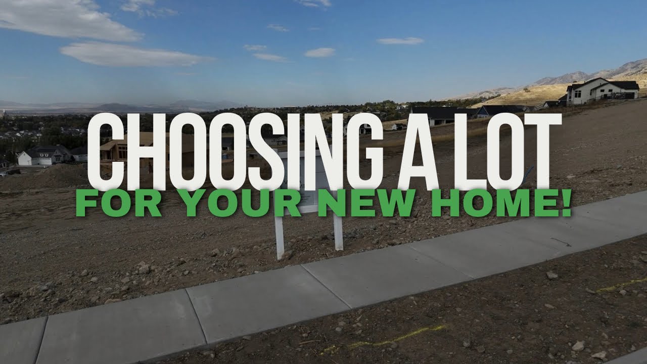 How to Build a Home Series: Choosing a Lot - YouTube