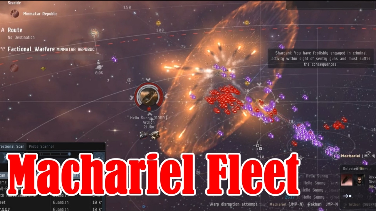 Machariel Fleet Forever - EVE Online - YouTube