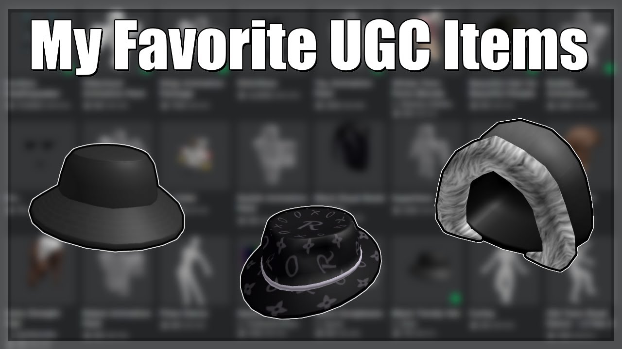 My Favorite Ugc Items (2021) - YouTube