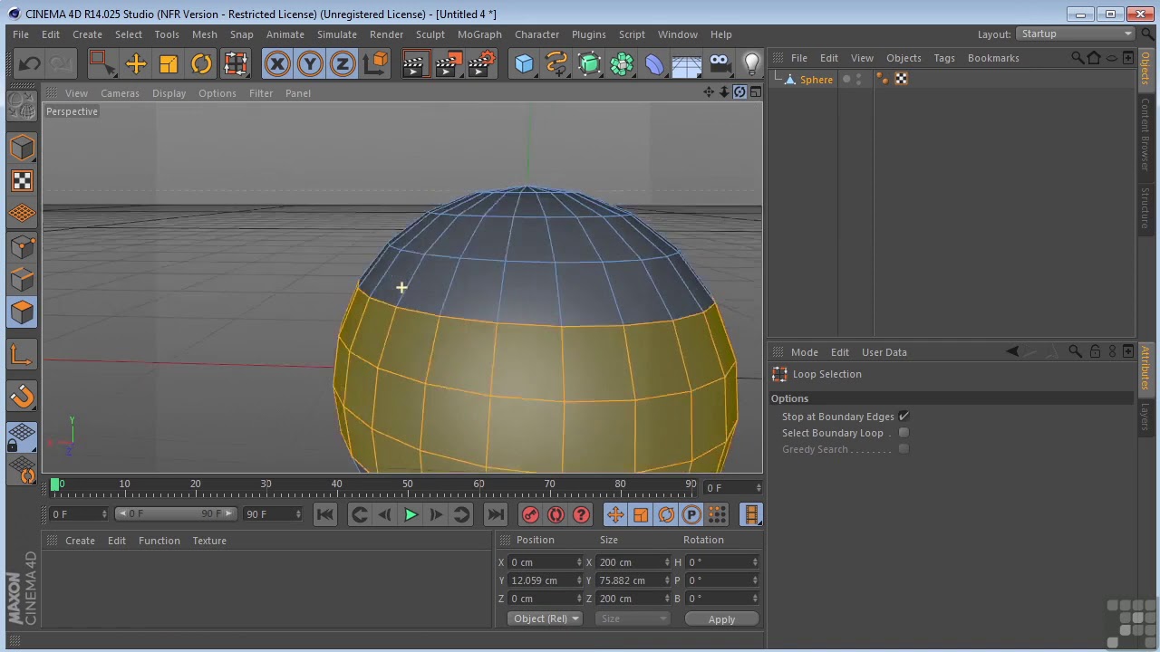 What is Edge Loops in Maxon Cinema 4D Class-18 || Polygonal Modelling ...