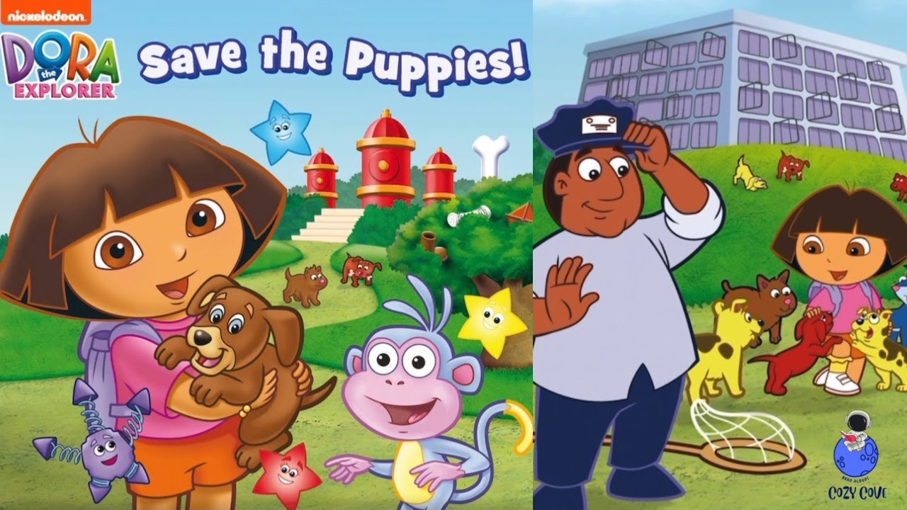 Dora The Explorer Save The Puppies Catch The Stars (DVD), Nickelodeon,