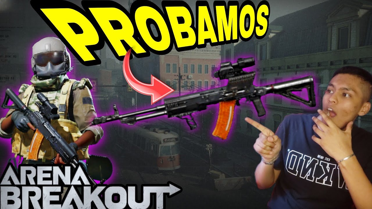 Probando la AK en PUERTO Arena Breakout #arenabreakout # ...