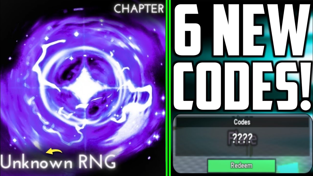 UPDATE 0.5! UNKNOWN RNG CODES NEW CODES - UNKNOWN RNG CODES 2024! - YouTube