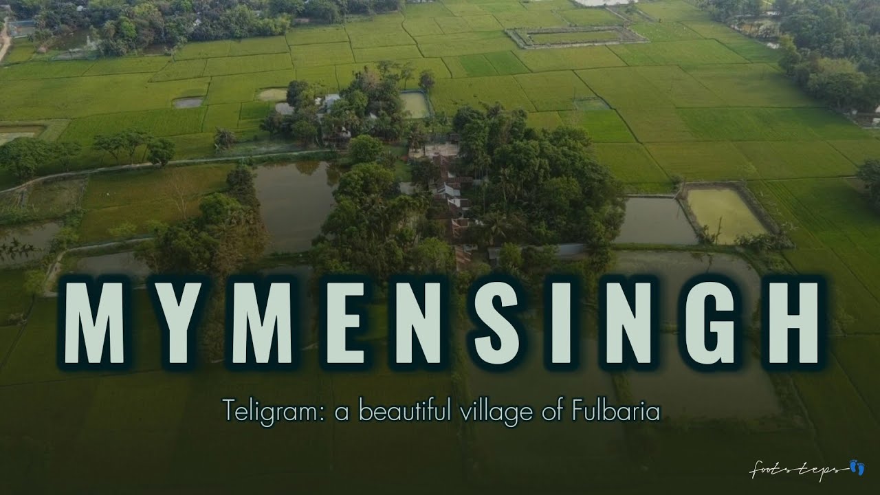 Mymensingh || Teligram - A Beautiful Village of Fulbaria || ময়মনসিংহ ...