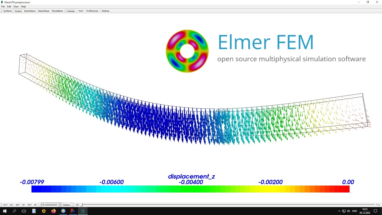 Используя Elmer GUI+FreeCAD FEM посчитаем однопролетную балку - YouTube