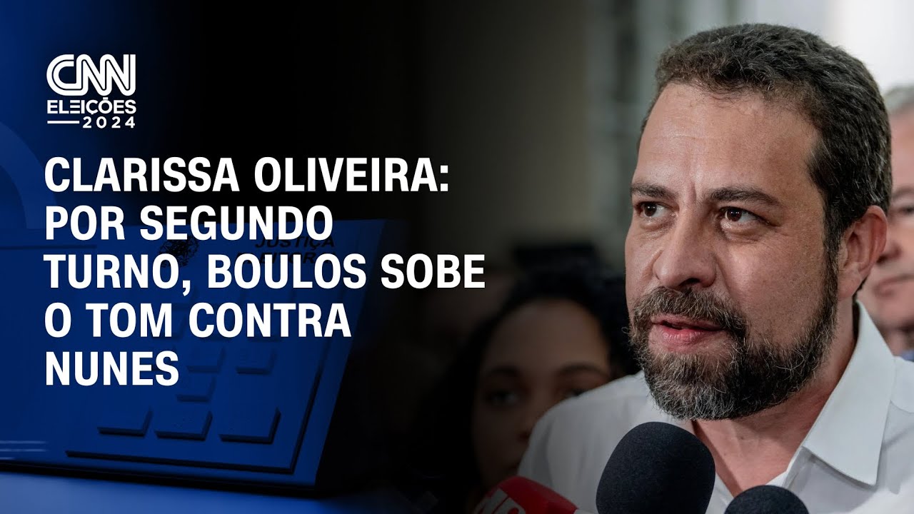Clarissa Oliveira: Por segundo turno, Boulos sobe o tom contra Nunes ...
