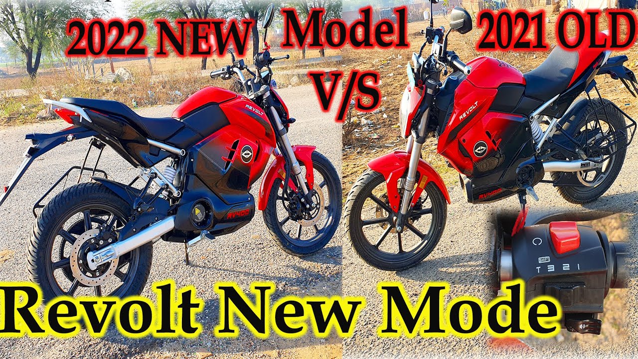 Revolt New Model 2022 Review|Revolt old Vs New Model Compare|Rv400 New ...