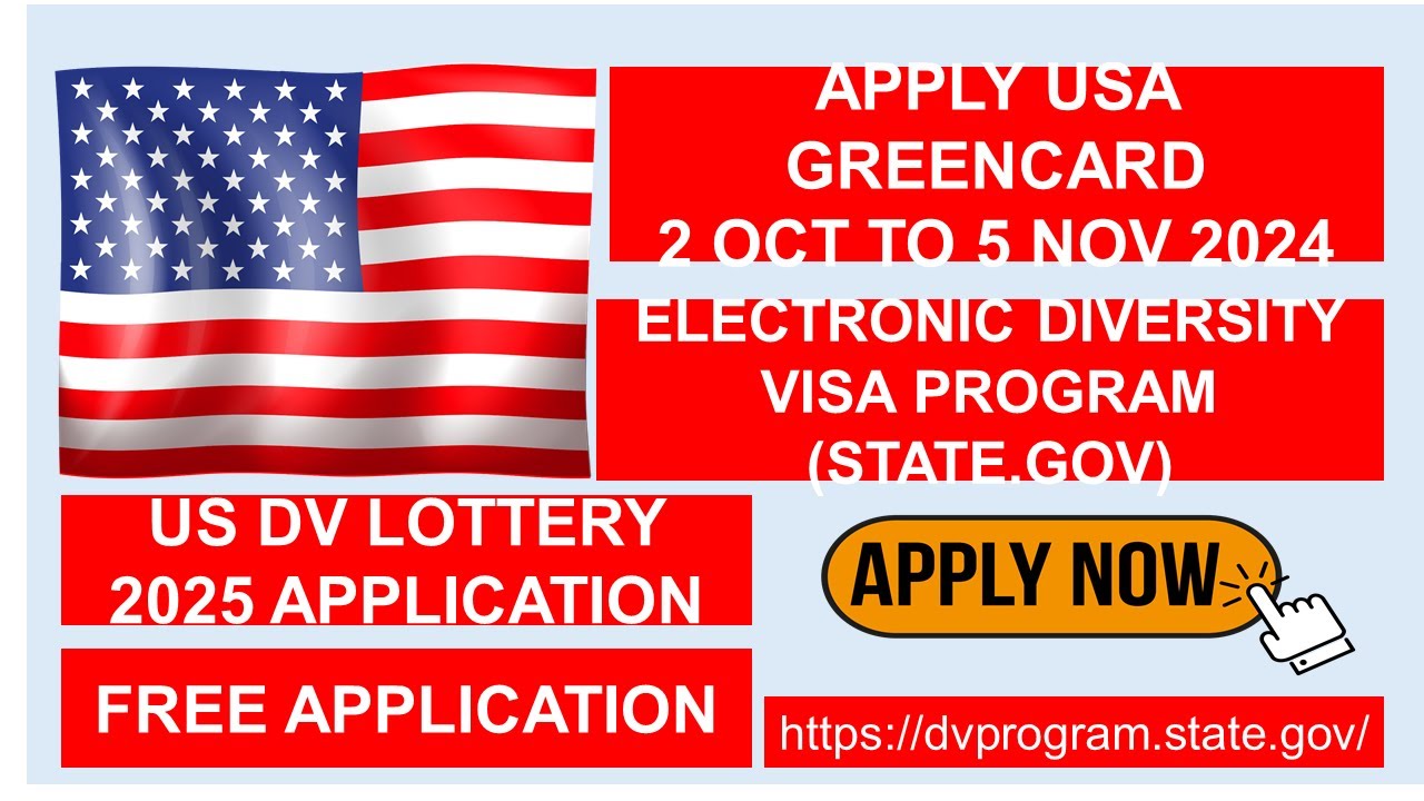 DV Lottery 2026 | Green card dates and application - YouTube