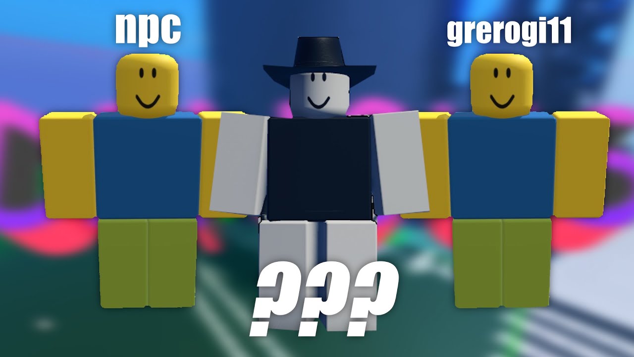 как ВЫЧИСЛИТЬ ИГРОКА среди NPC??? | Roblox - YouTube