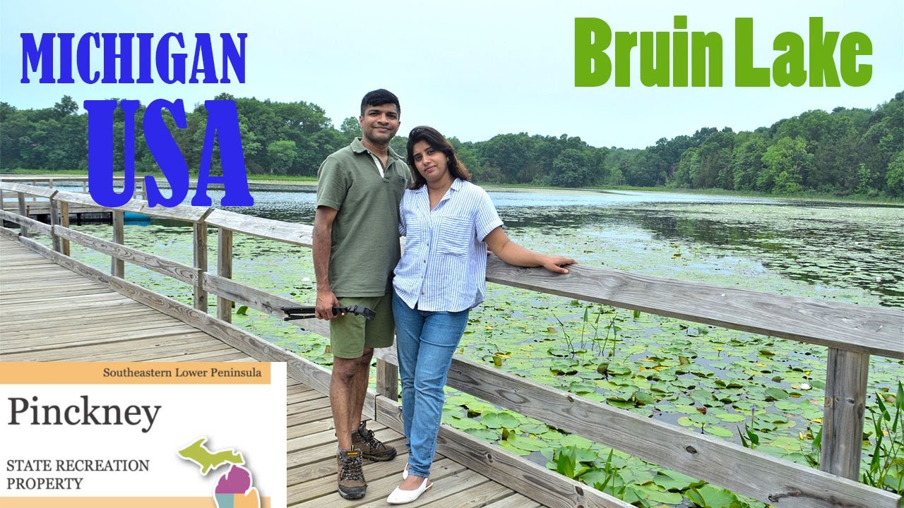 Michigan USA Travel Vlog | Bruin Lake - Pinckney Recreation Area - YouTube