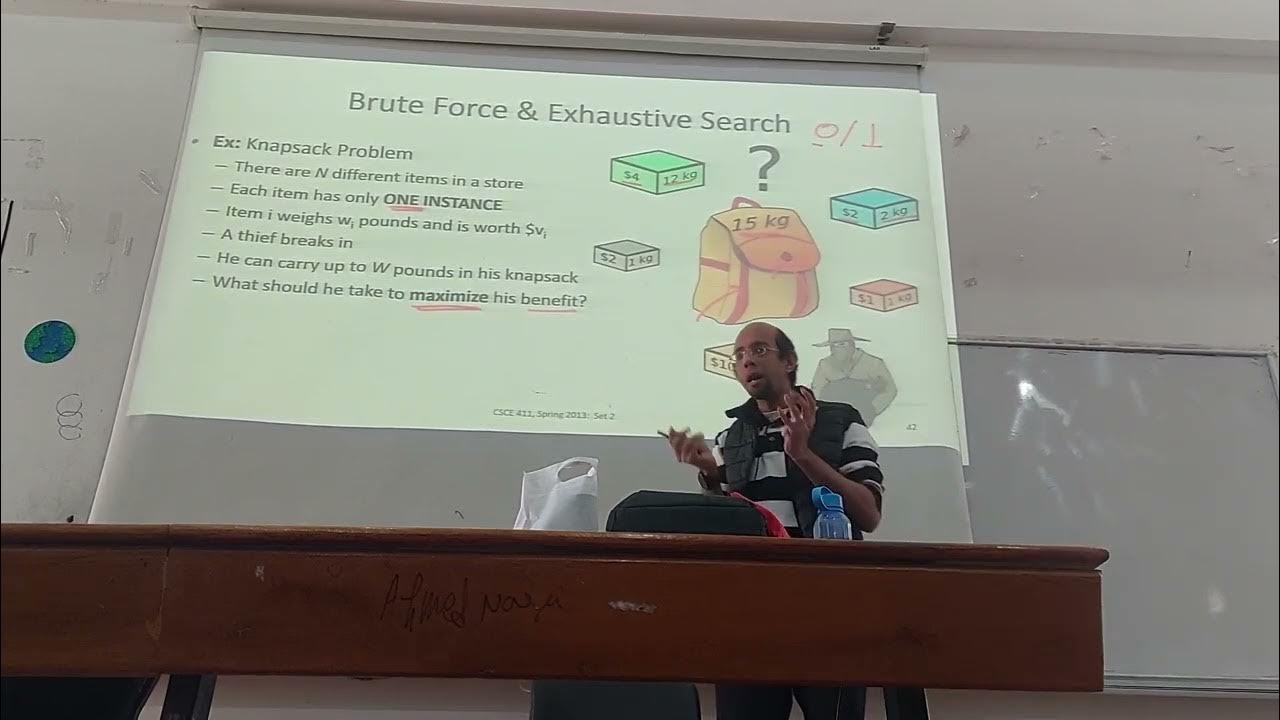 Algorithms Lecture 3 - part 3 (FCIS 2024) - YouTube