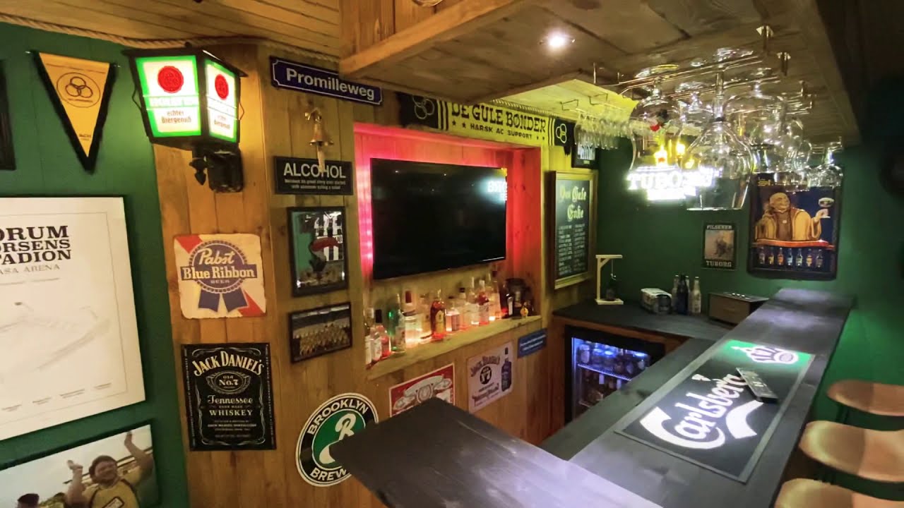 Den Gule Enke - Mancave Tour - YouTube