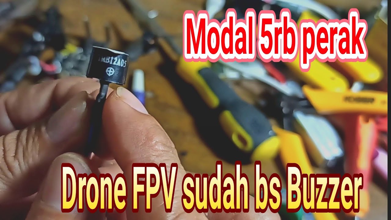 Cara memasang Buzzer di Drone race FPV - YouTube