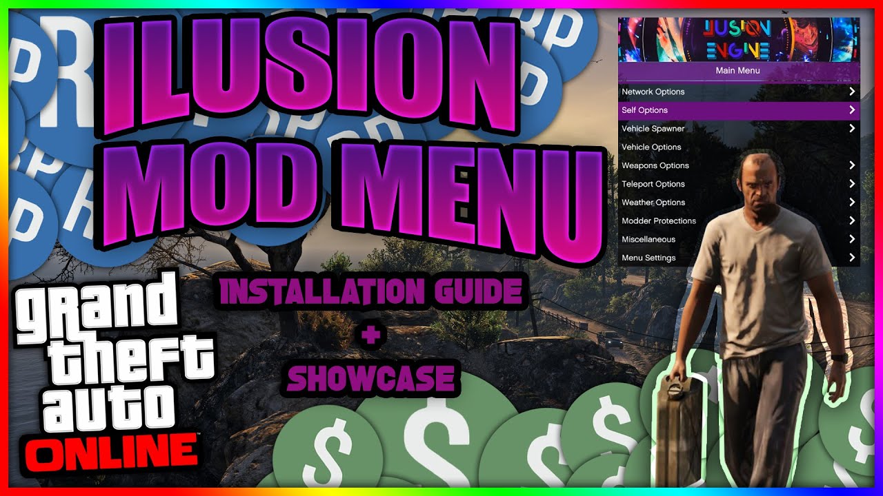 ILUSION Mod Menu | GTA 1.54 | Installation Guide + Showcase | Recovery ...