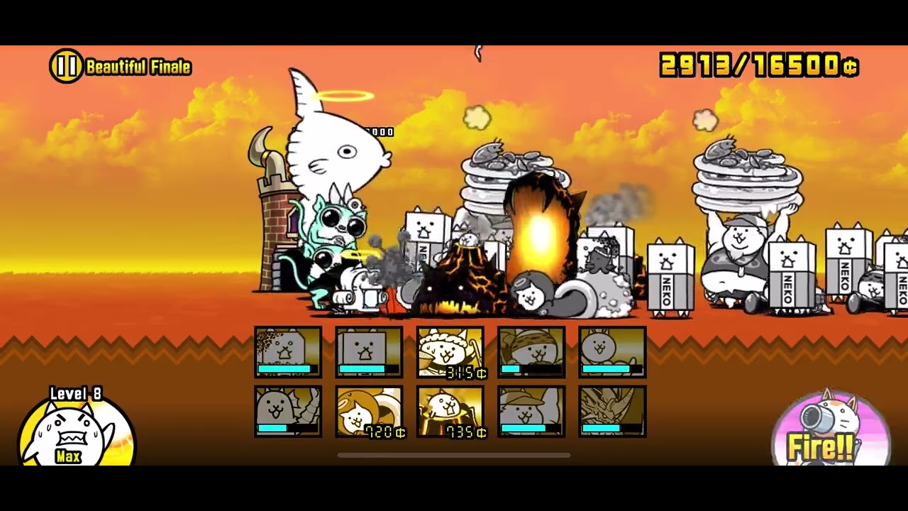 The Battle Cats - Beautiful Finale (3 Star) - YouTube