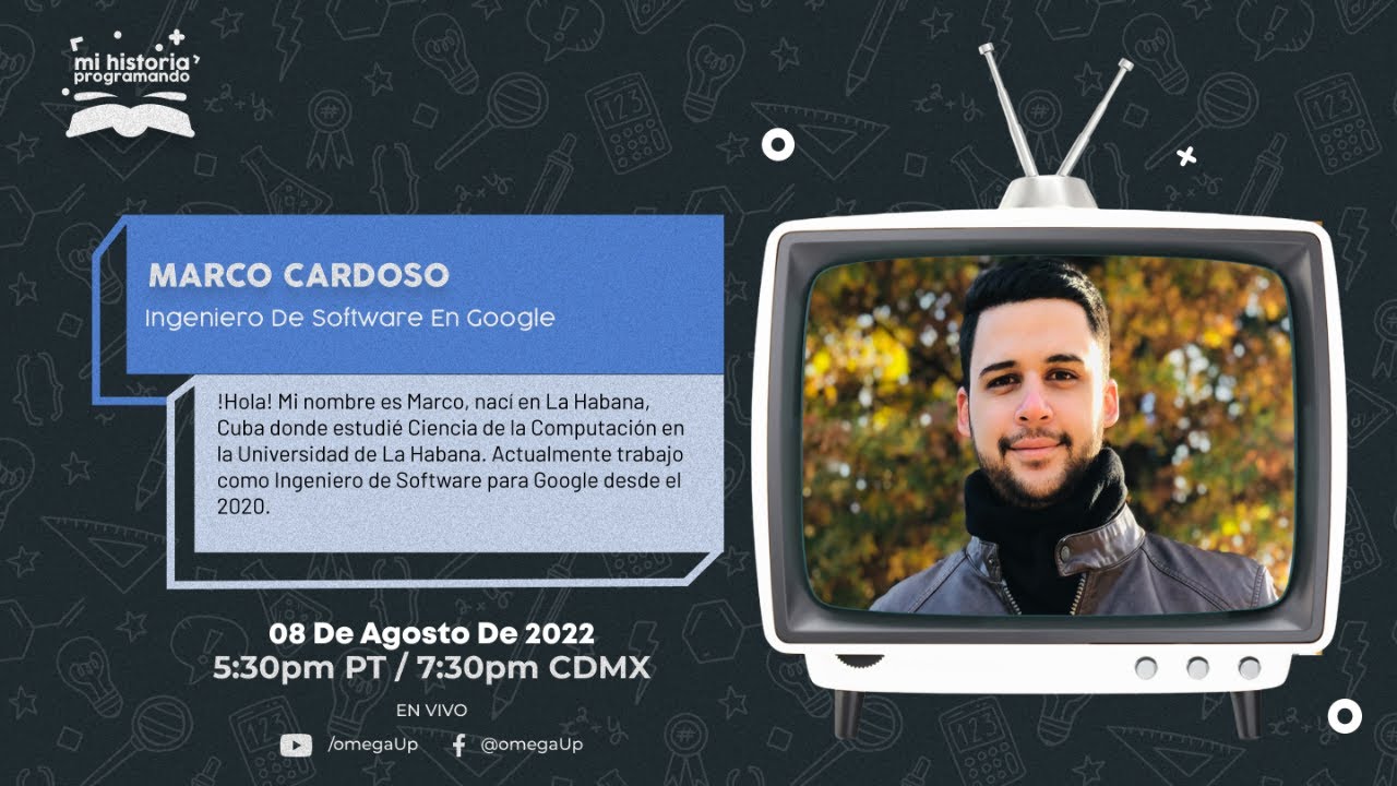 Mi Historia Programando con Marco Cardoso - YouTube