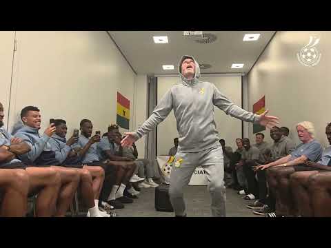 ASSIASTANT COACH ALAIN RAVERA INITIATED INTO THE BLACk STARS TEAM