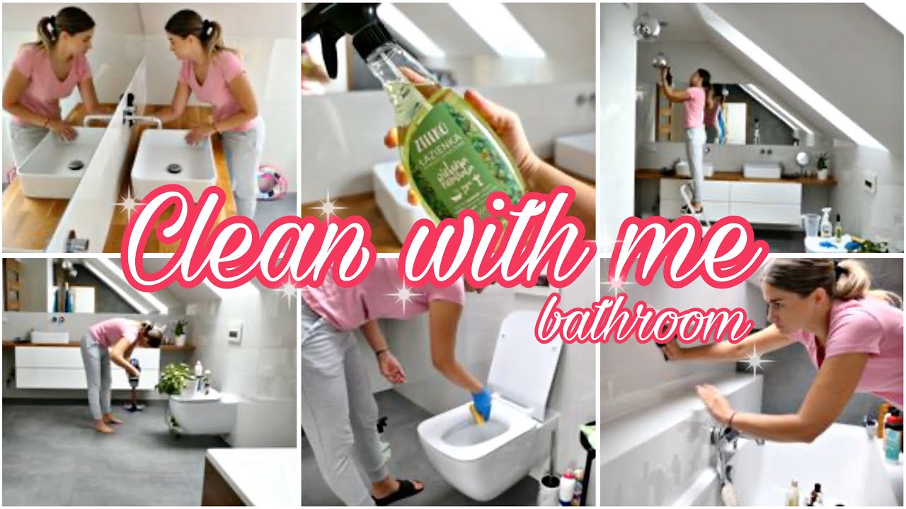 *NEW* CLEAN WITH ME BATHROOM | DECLUTTER | CLEANING MOTIVATION ...