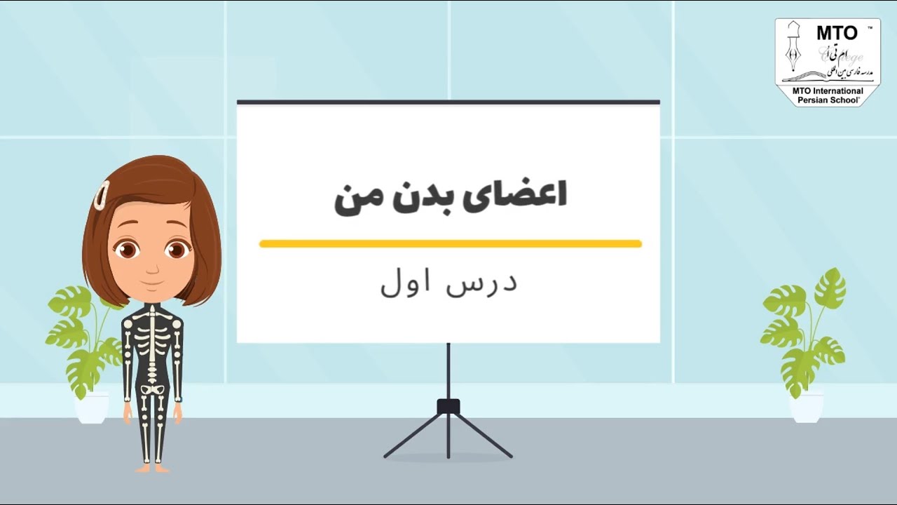 Learn Farsi Online: Lesson 1 - My Body Parts (درس اول: اعضای بدن من ...
