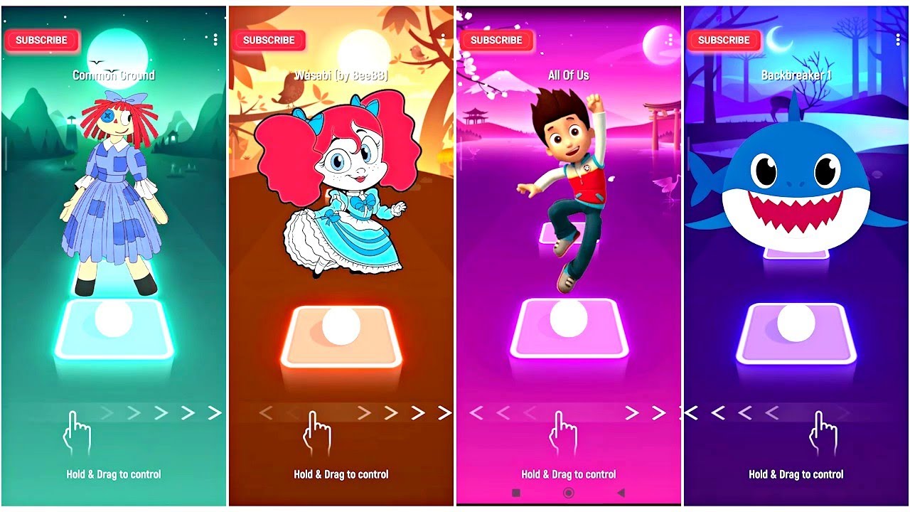 Baby Shark vs Poppy Playtime 3 vs Paw Patrol vs The Amazing Digital ...